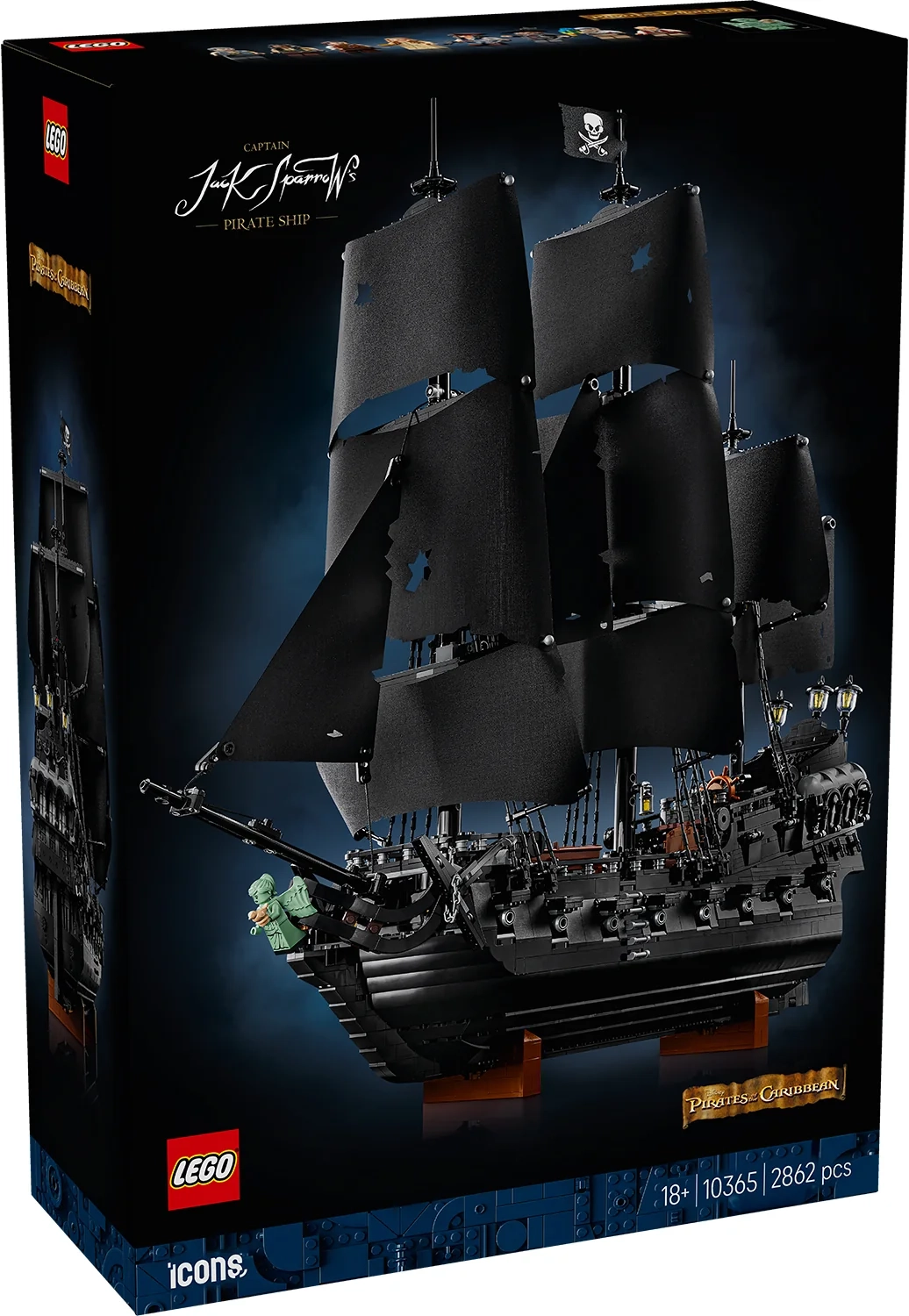 Rare Luxury Shopping Destination LEGO Icons Captain Jack Sparrow's ...